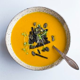 A new twist on pumpkin: Pumpkin Miso Soup