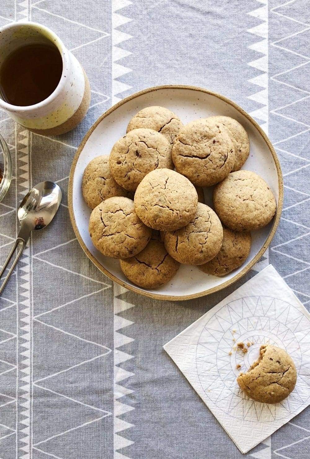Vegan Peanut Butter Hemp Cookies | Desiree Nielsen, RD