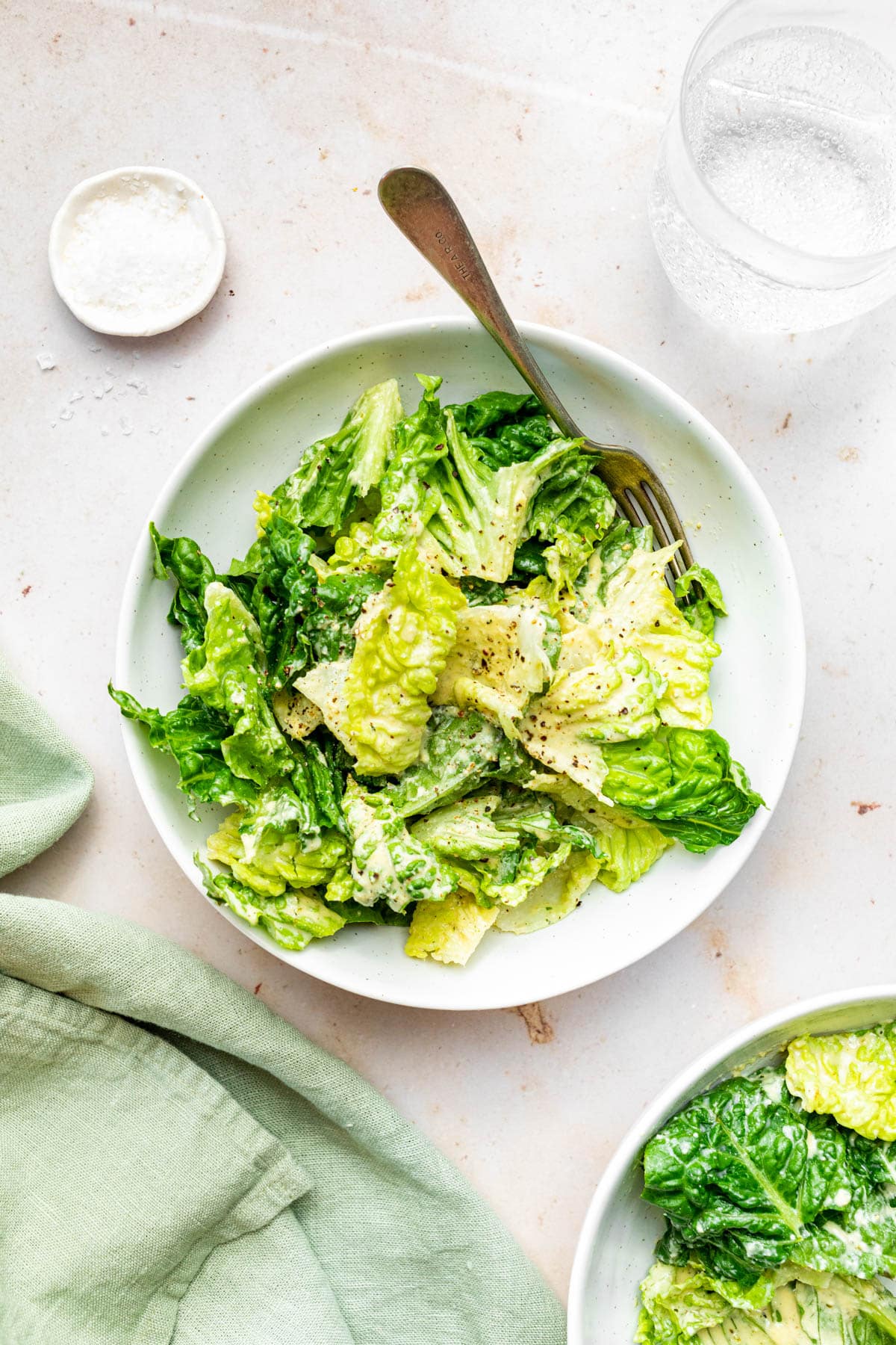 Healthy Vegan Caesar Dressing with Hemp Hearts - Desiree Nielsen
