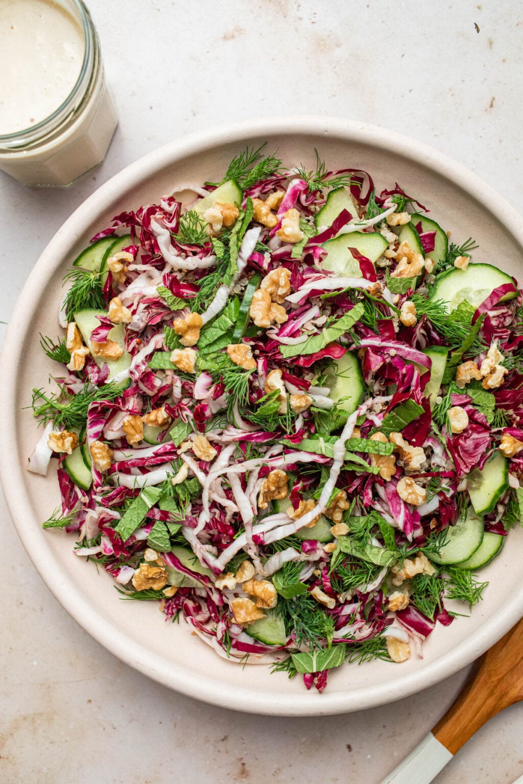 30 Minute Low FODMAP Quinoa Salad and Dressing - Desiree Nielsen
