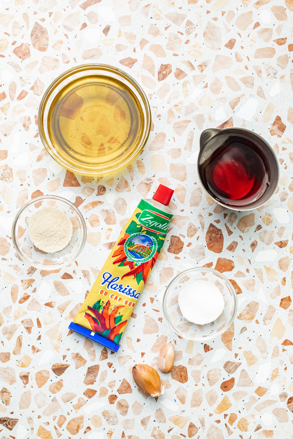 3 Minute Tangy Harissa Vinaigrette - Desiree Nielsen