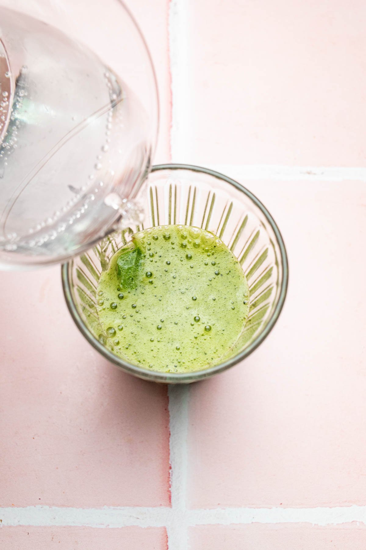 5 Minute Refreshing Matcha Soda - Desiree Nielsen