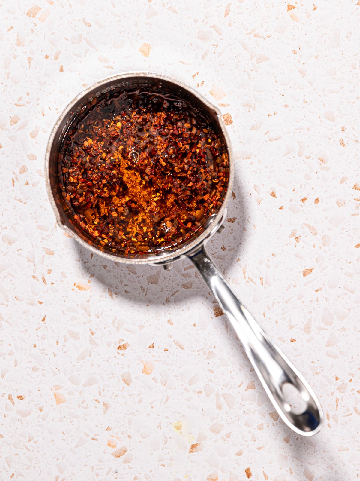 Quick 5 Minute Italian-style Chili Oil - Desiree Nielsen