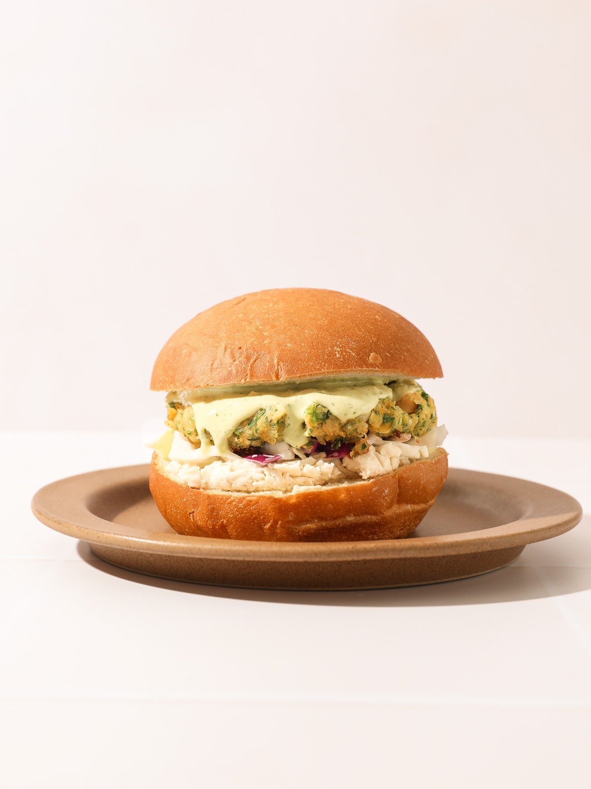 Falafel Burger Patties with Chickpeas - Desiree Nielsen