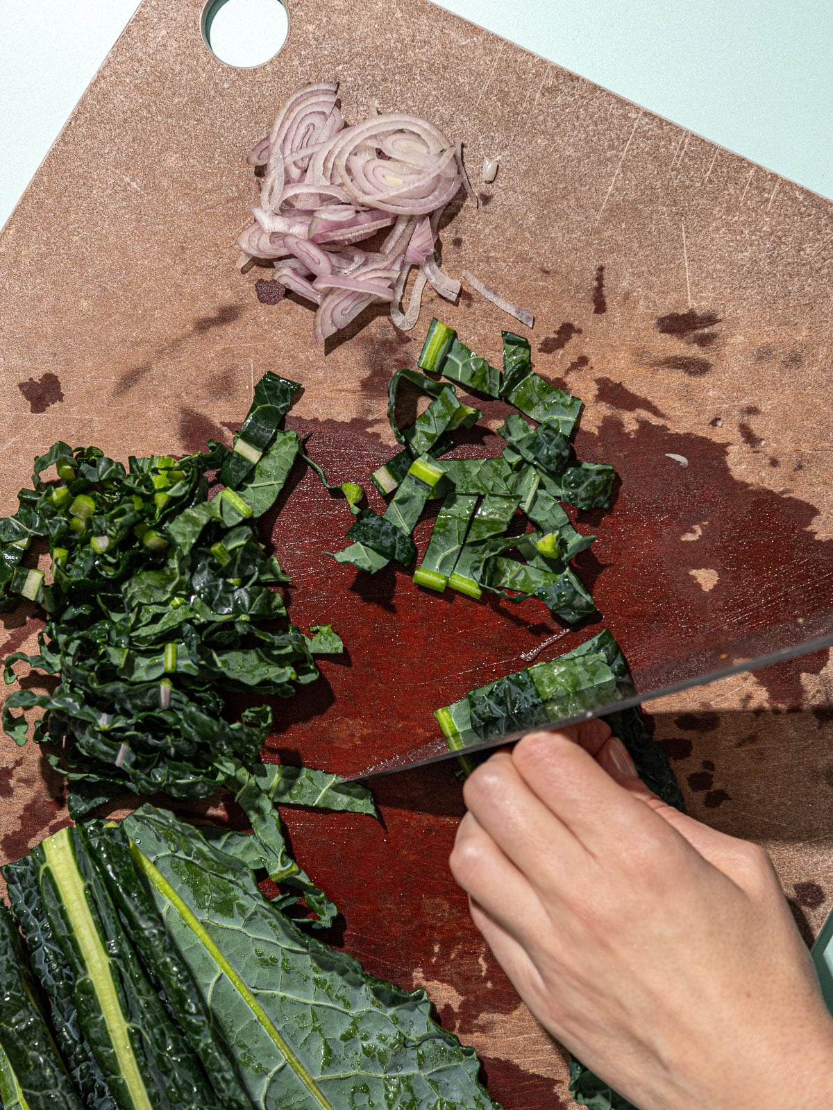 30 Minute Quinoa Lentil Salad with Kale - Desiree Nielsen