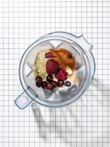Cherry Beet Power Smoothie (23g protein!) - Desiree Nielsen
