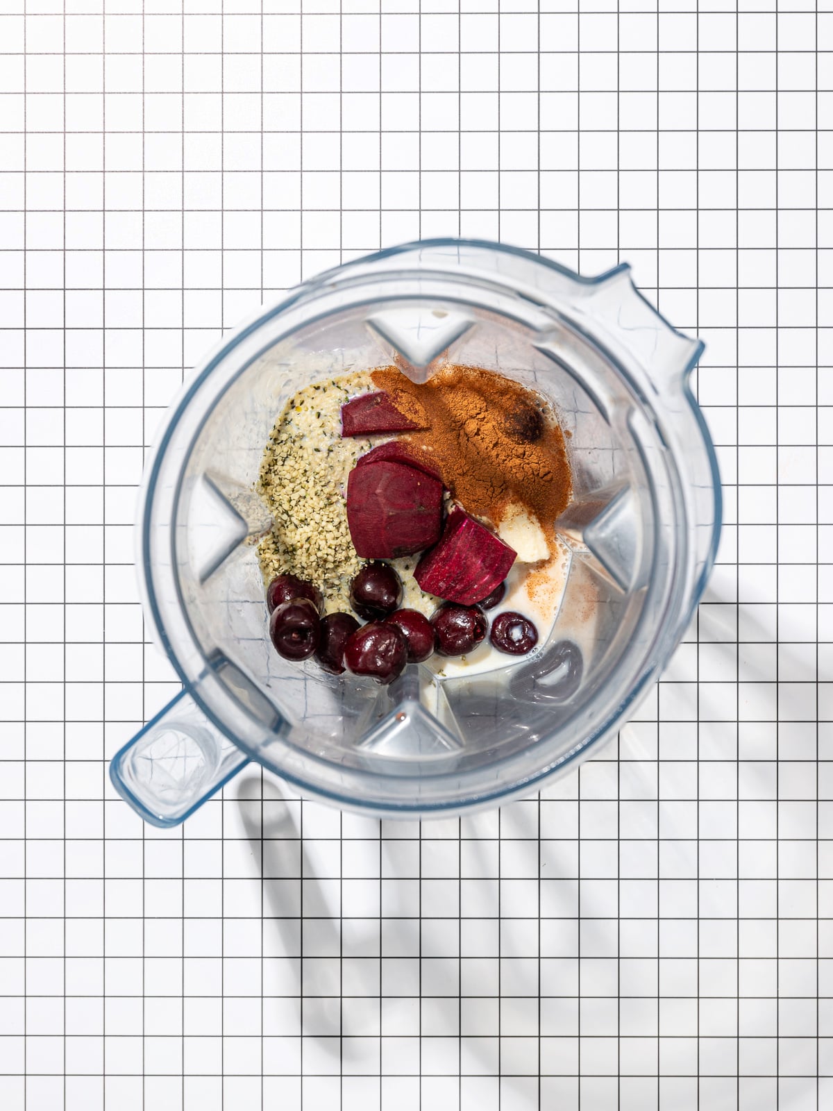 Cherry Beet Power Smoothie (23g protein!) - Desiree Nielsen