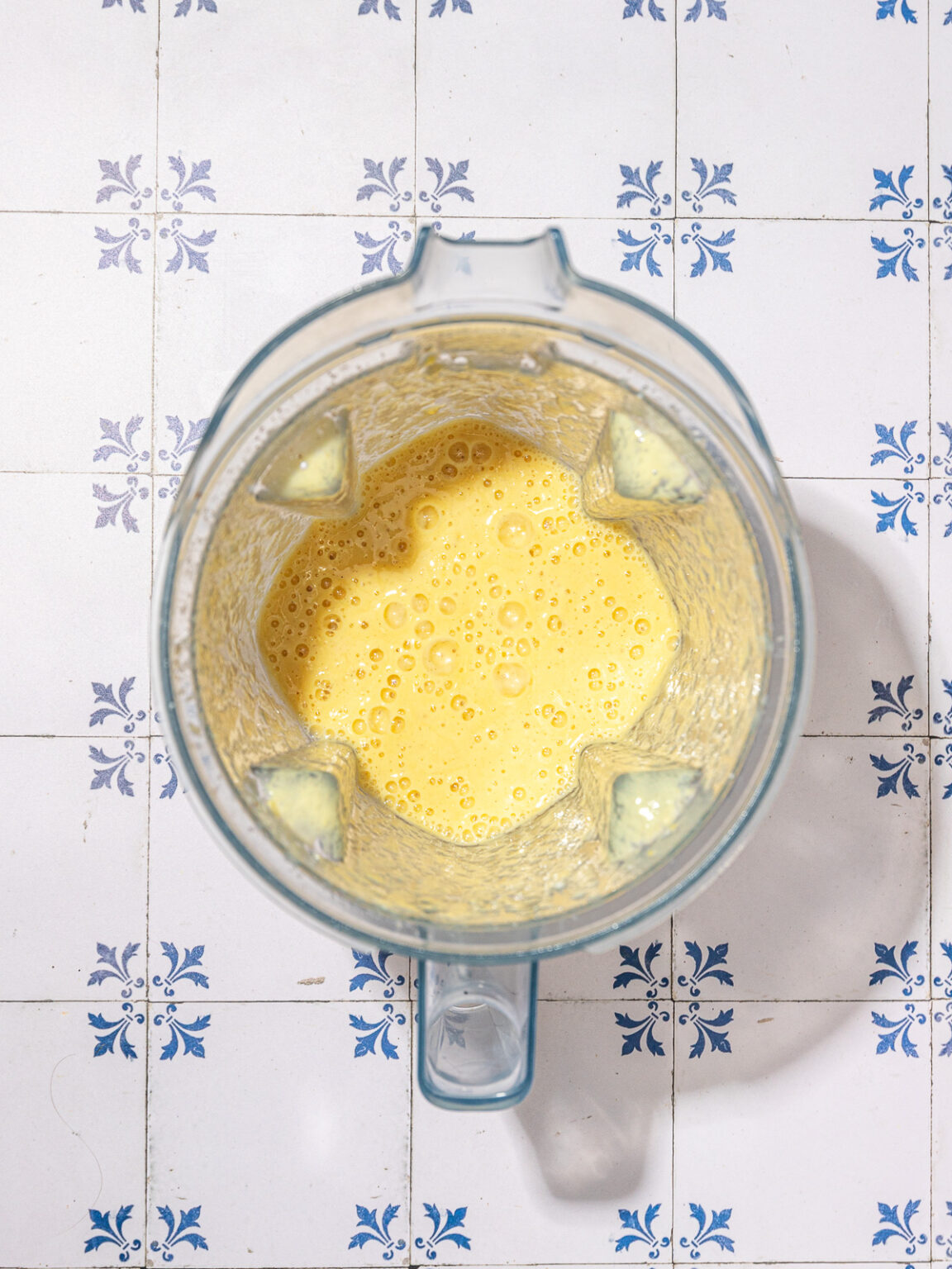 Quick Mango Cardamom Smoothie with Cauliflower - Desiree Nielsen